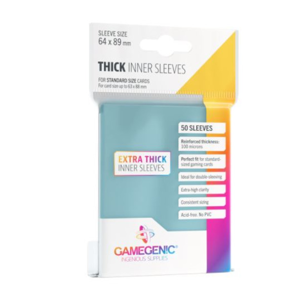 Extra Thick Inner Sleeves Gamegenic